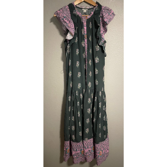 Sundance | Dresses | Sundance Dress Womens Petite Small Green Pink ...